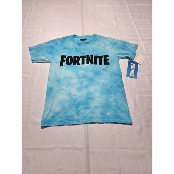 Fortnight | Shirts & Tops | Fortnight Youth Boys Blue Tie Dye Cloud ...